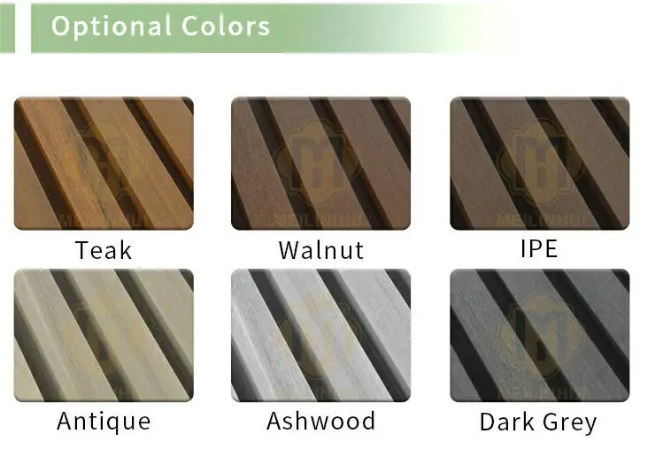 Melinco Villa Terrace Park Exterior Wall Cladding WPC Outdoor Board ...