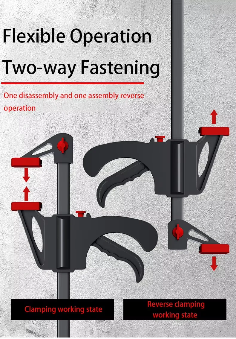 Quick Release Speed Squeeze Ratchet Clamp Bird-Shaped F Clamp for DIY ...