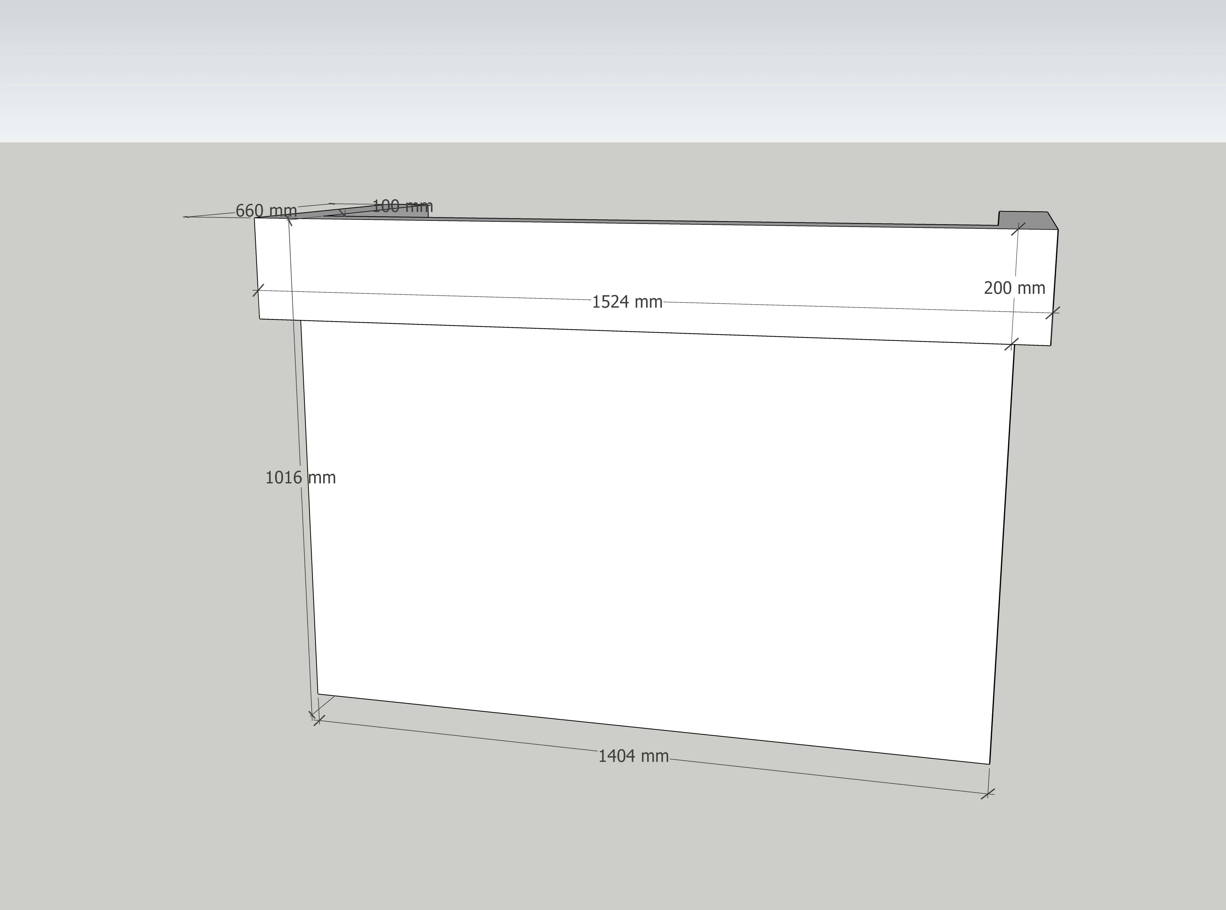 Modern Shop Counter Design for Garment Store - Retail Counter Detail
