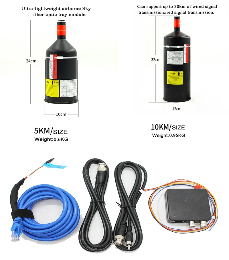 Optical Fiber Drone Cable 5km to 30km - FPV Fiber for Long Distance ...