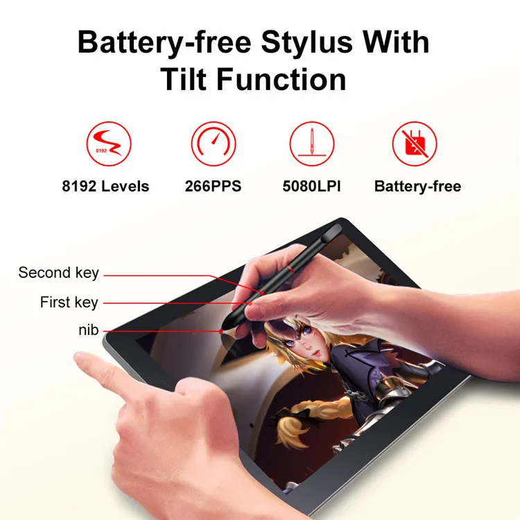 Affordable 13-Inch FHD 1080p AcePen Display Tablet for Digital Art ...