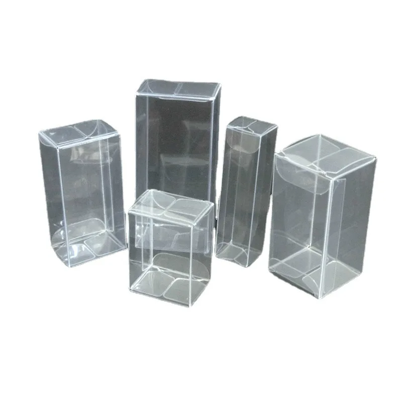 Customized Rectangular Clear Plastic Packaging Boxes Plastic Display ...