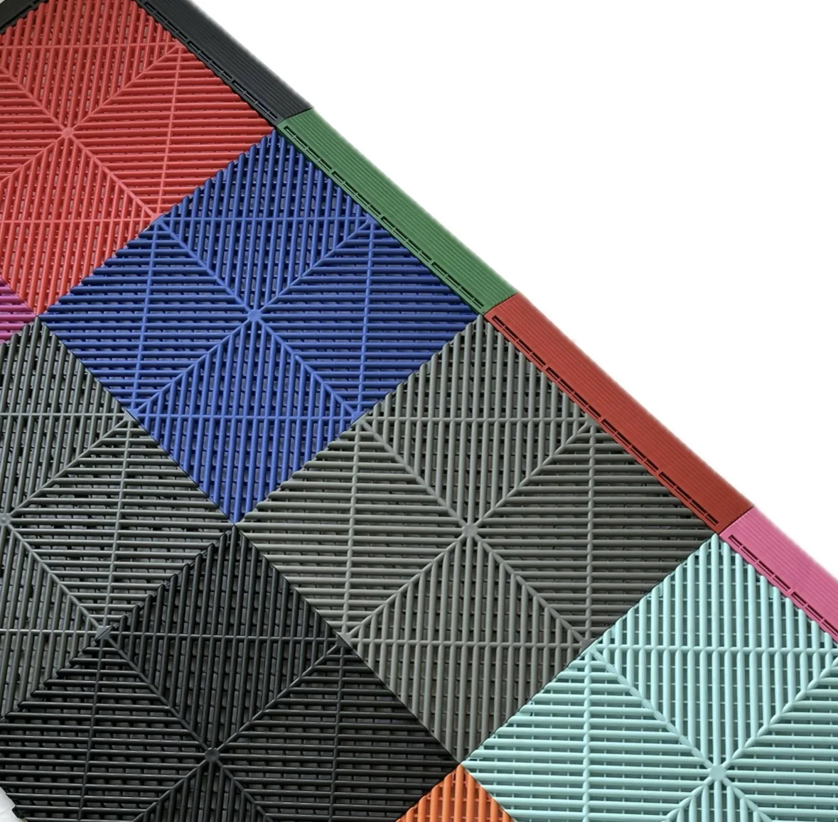 High Quality Garage Floor Tiles Interlocking Plastic PP Garage Floor ...