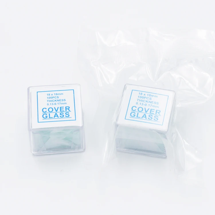 Laboratory Use Microscope Cover Glass 22*22 24*60mm Cover Glass - Buy ...