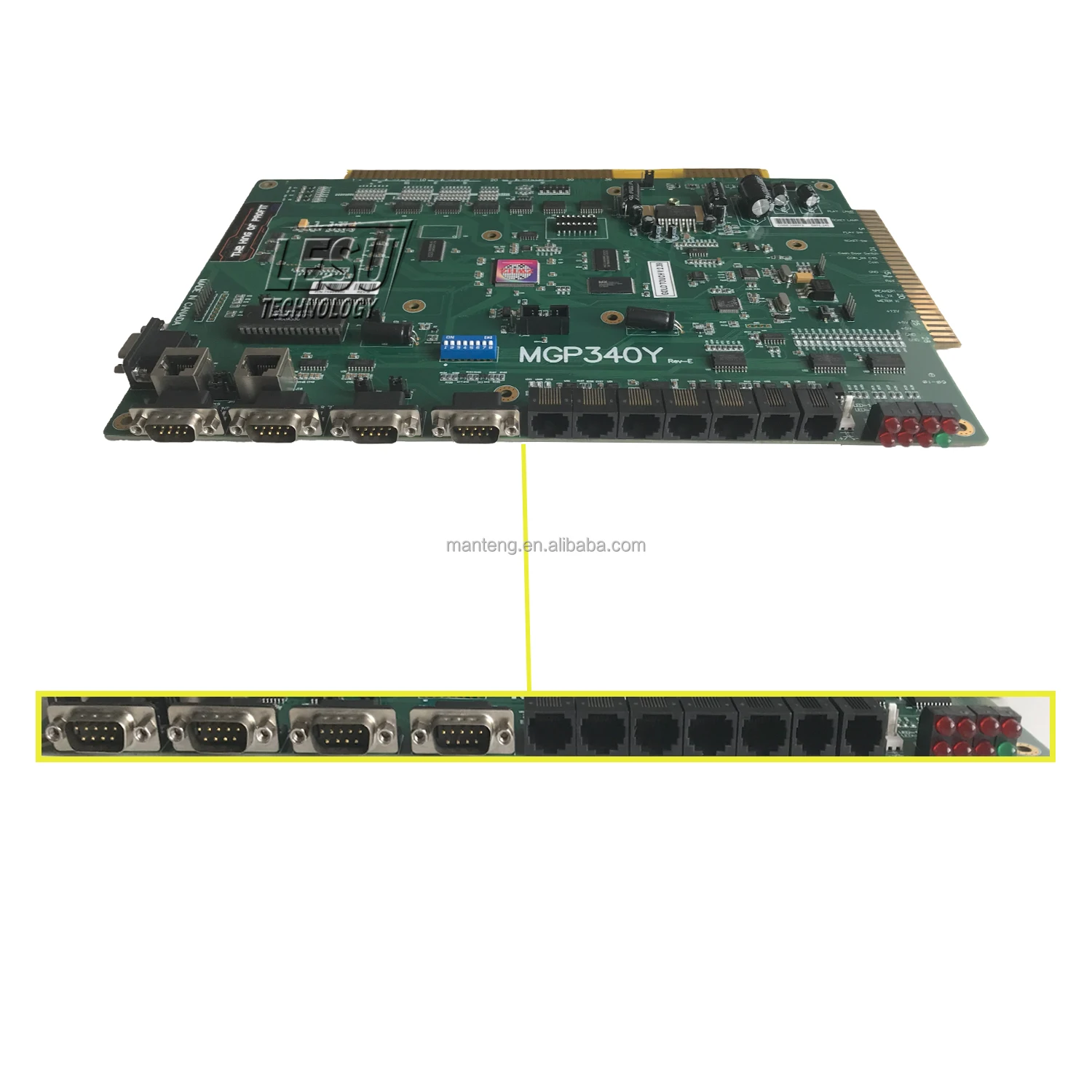 2025 Newest version Gold Touch game board MGP340Y ,72% Fox 340 game ...