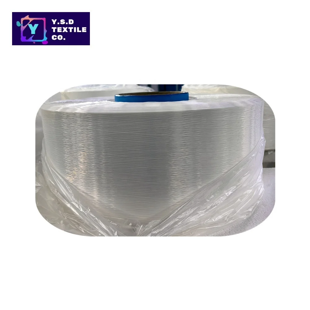 High Quality 10d/1f Sd Rw Dty Polyester Organza Textured Yarn Dty Aa Grade Monofilament Mono ...