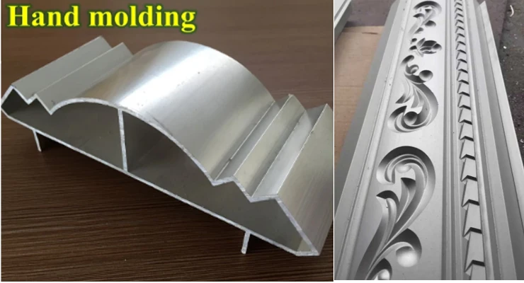 Plaster Template Die Gypsum Cornice Mold Silicone Rubber