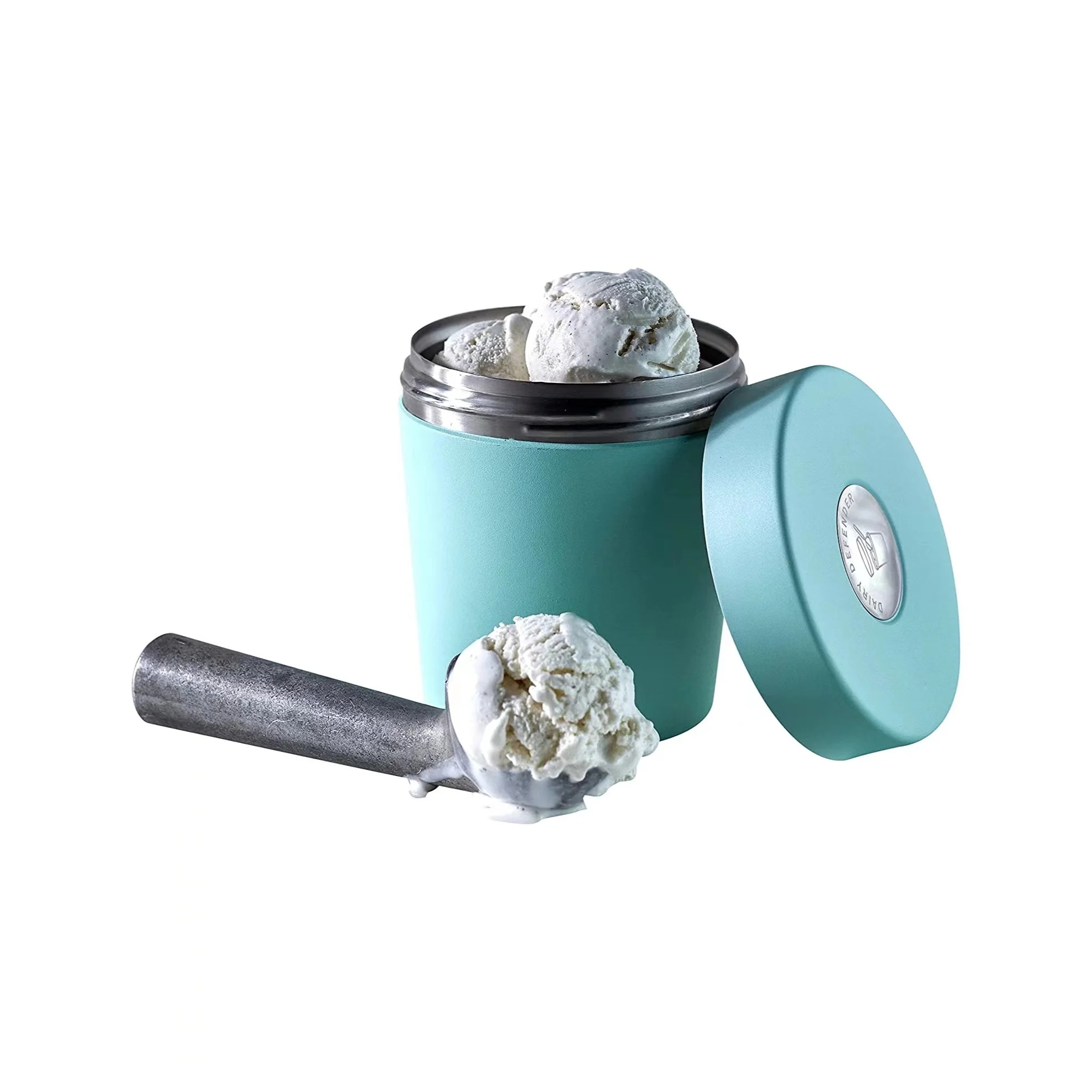 16oz Customized Double Wall Ice Cream Canteen Vacuum Insulated ...