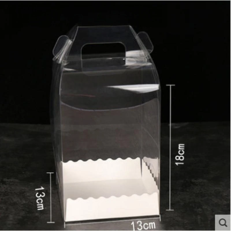 Custom Handheld Food Grade Birthday Cake Box Bio-degradable Dessert ...