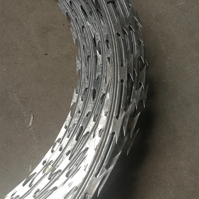 High Security Bto-22 Hot Dipped Galvanized Concertina Razor Barbed Wire ...