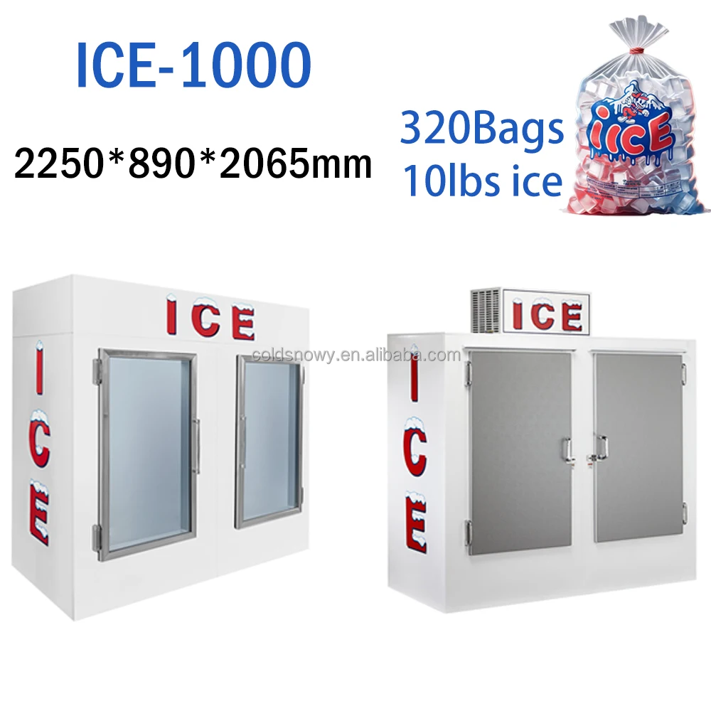 Ice Storage Bin Garden Ideas Ice Merchandiser Factory Storage Freezer ...