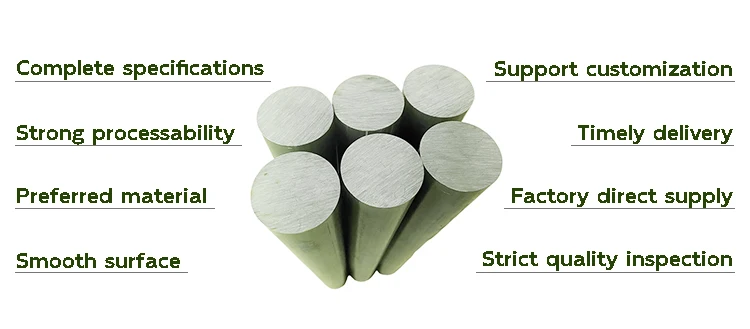 Shine Universe Fiberglass EPGC Sheet G10 Fr4 Rod - Customized