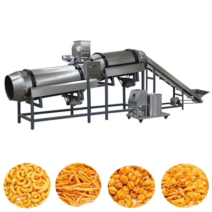 400kg/h Extruder Fried Snacks Bugles Chips Making Machine