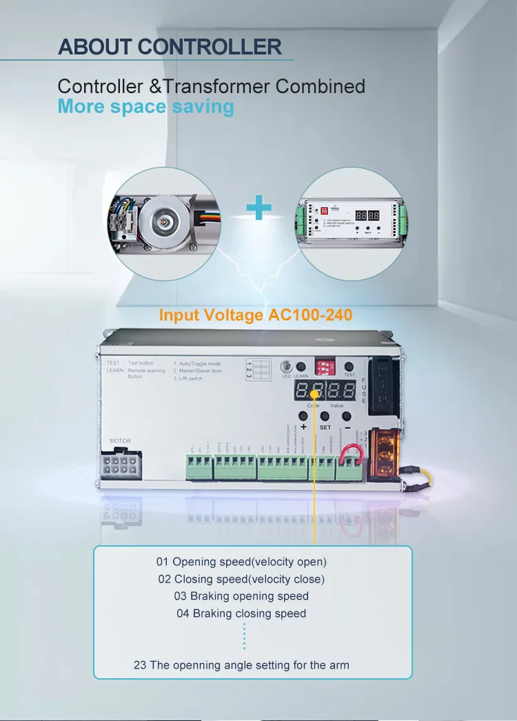 Doortec SW200 SLIM - Reliable Automatic Swing Door Operator