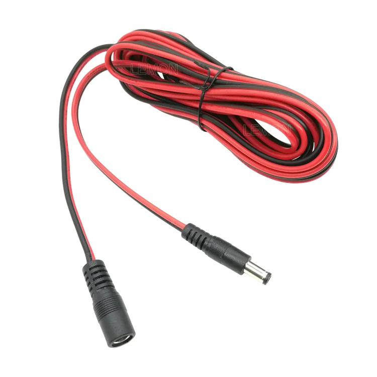 Lm Male Female Dc Cable Dc 5.5x2.5 Dc 5.5x2.1 Extension Power Cables ...
