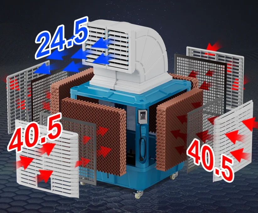 Wall Mount Desert Cooler - Efficient Evaporative Air Cooling