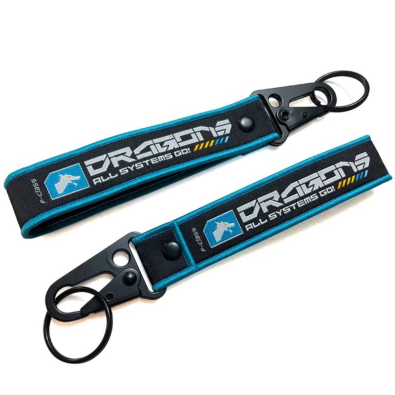 Custom Car Logo Fabric Embroidery - Keychains & Whistles