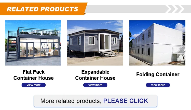 Prefab Container Homes/40ft Folding Living Container/expandable Cabin ...