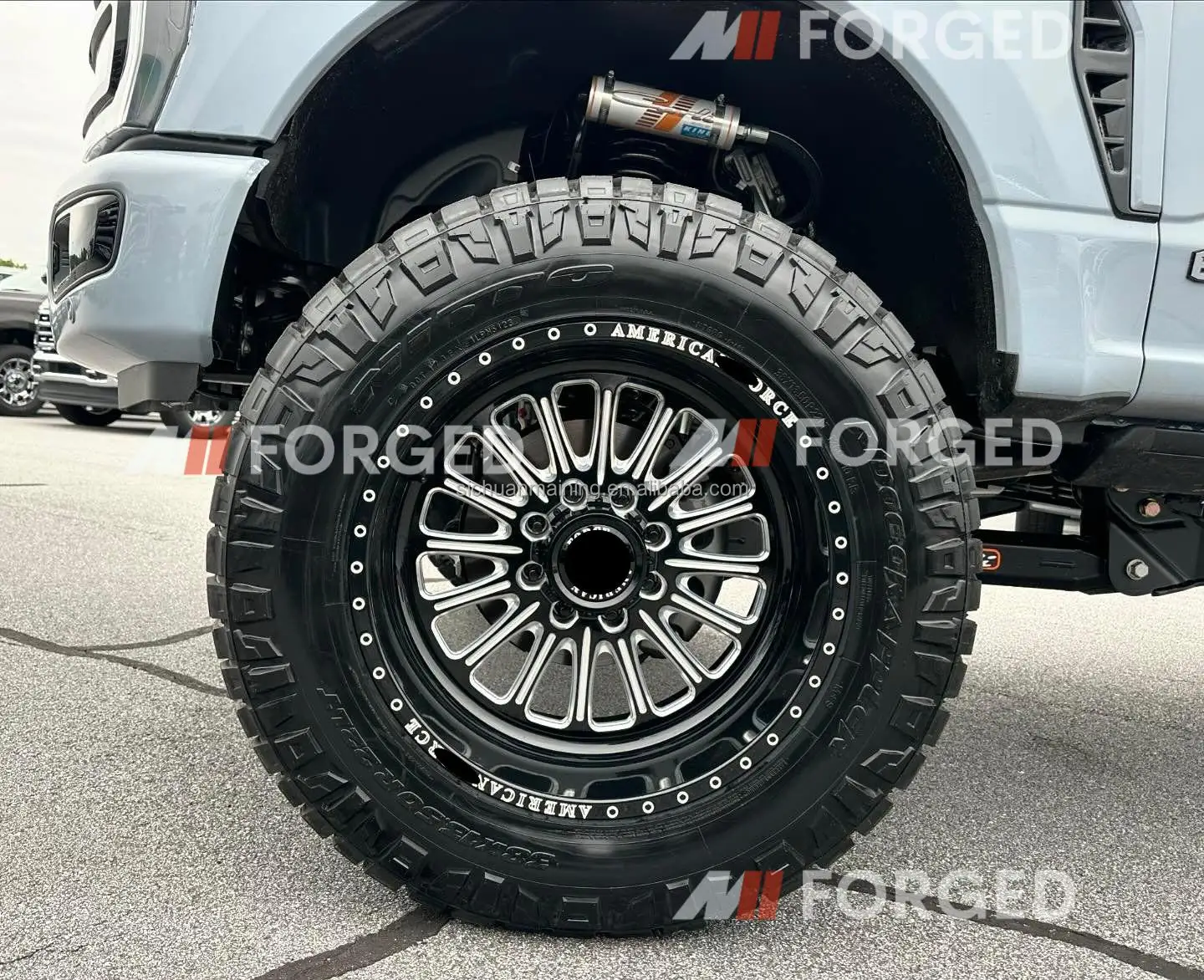 Deep Dish Forged F107 Idol Ss Wheels 5x127 -40MM for Jeep Wrangler Ram ...
