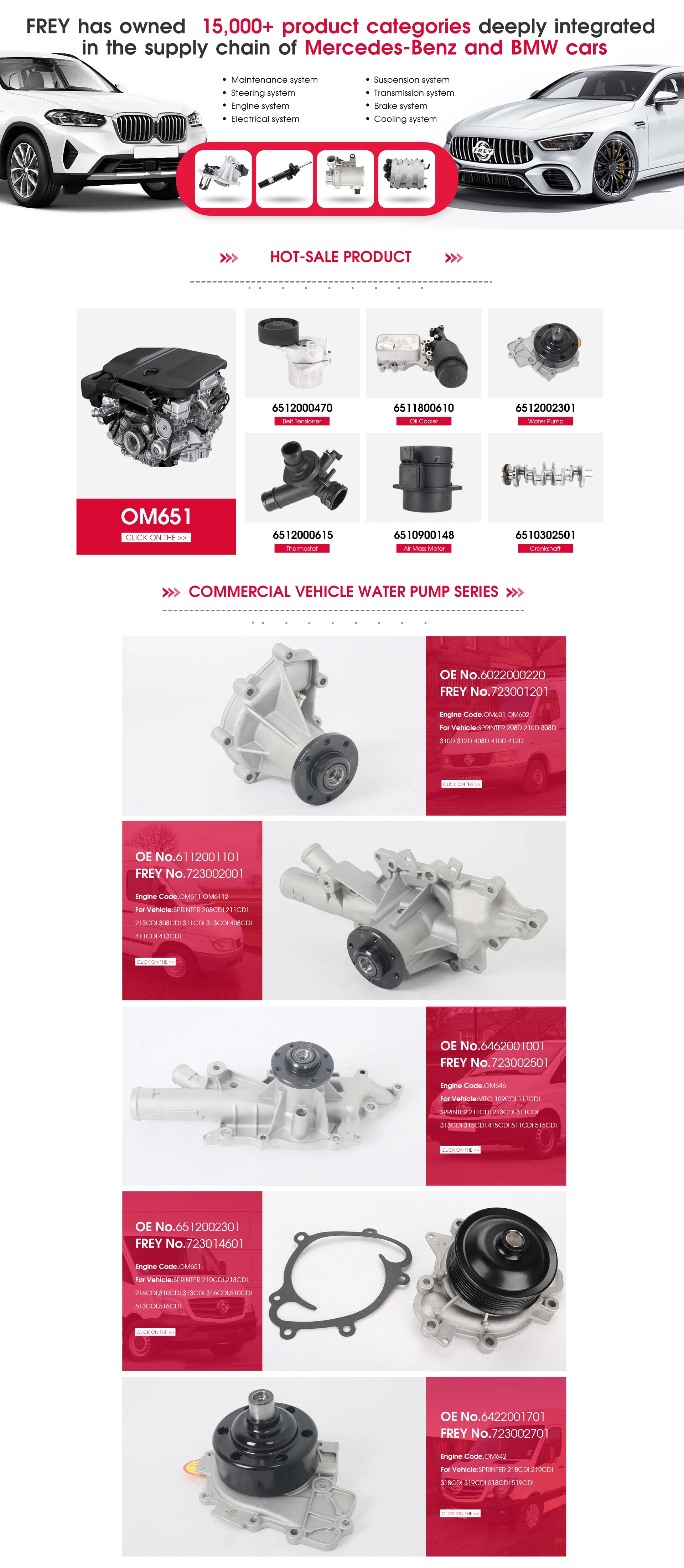 Guangzhou Frey Auto Parts Co., Ltd. - Suspension System, Steering System