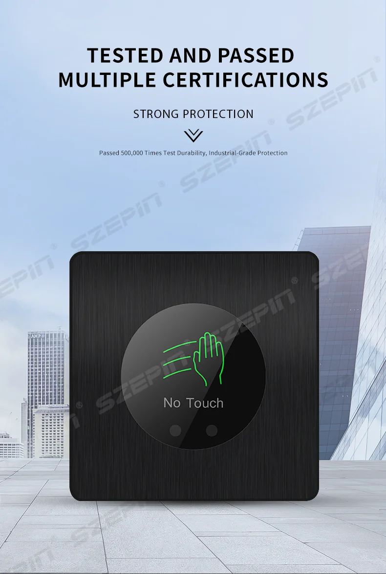Hand Wave Sensor Switch Contactless Door Button| Alibaba.com
