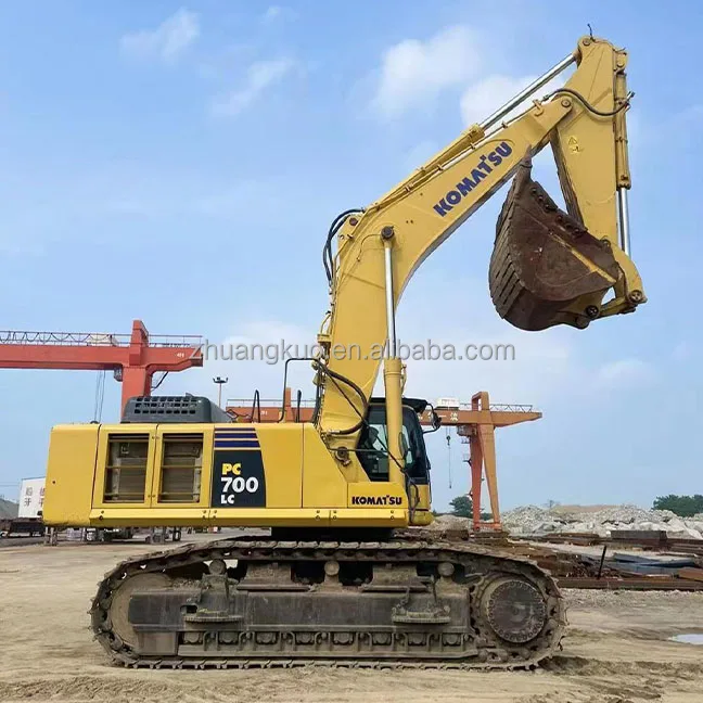 Heavy Machinery Japan Komatsu 700 Used Track Excavator 70 Tons Large ...