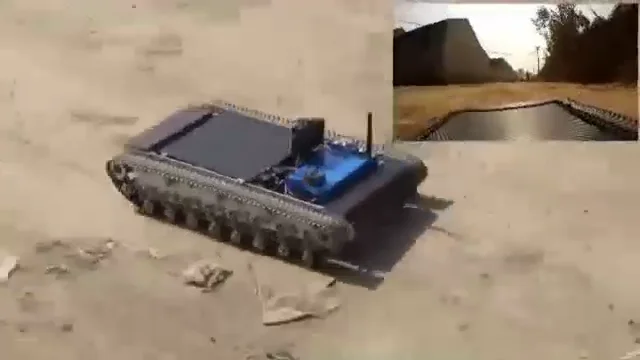 20kg Payload Inspection Tracked Platform Crawler Robot Chassis Avt-5t ...