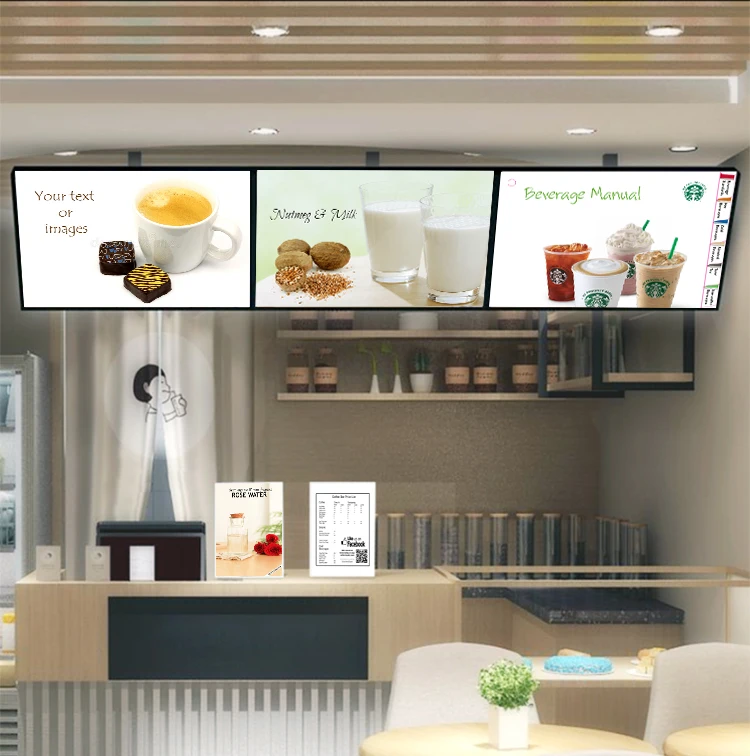 Fast Food Led Menu Display Board - Brighten Your Restaurant