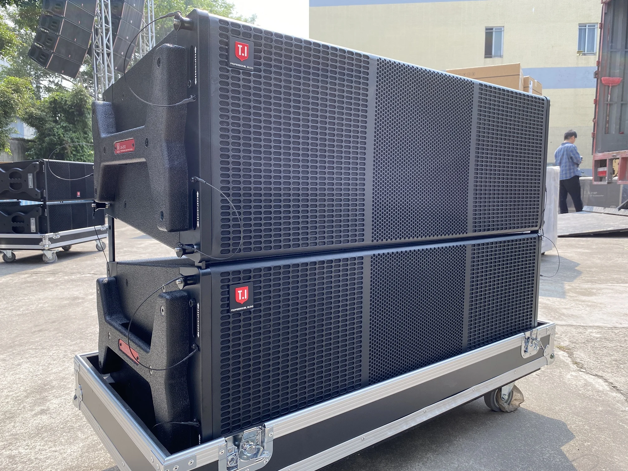 Professional Outdoor Stage 10-inch Line Array Speakers Church Sound ...