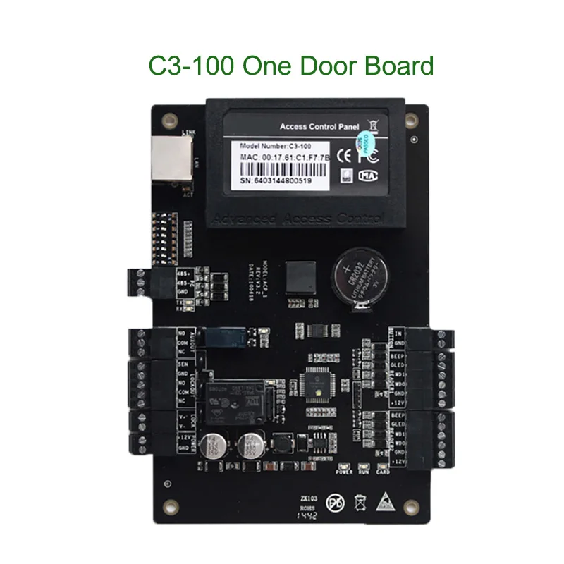 C3-100, C3-200, C3-400 Ip-Based Door Access Control Panels