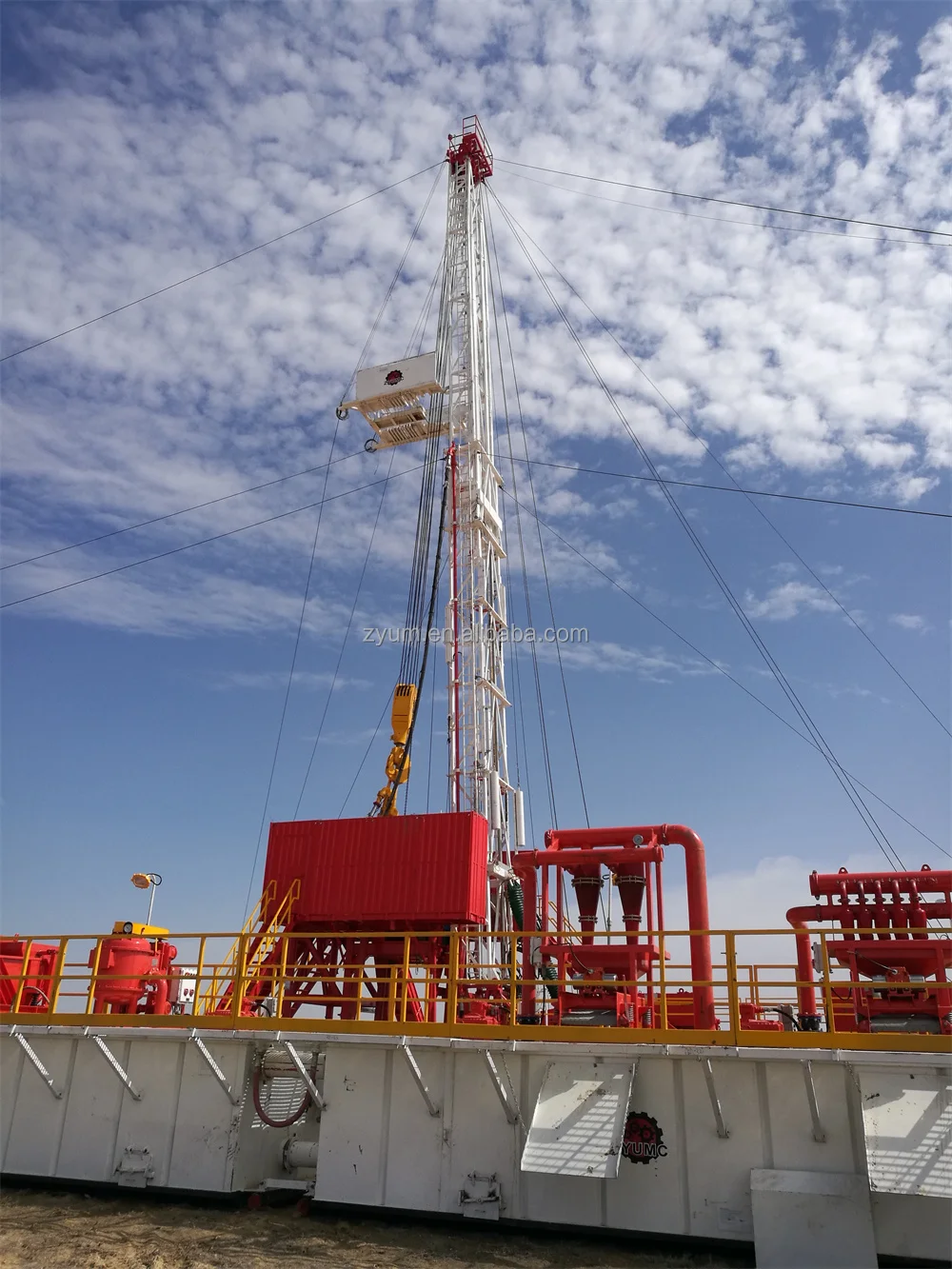 Api Hydraulic Oil Workover Drilling Rig Oilfield Drilling Rig For ...