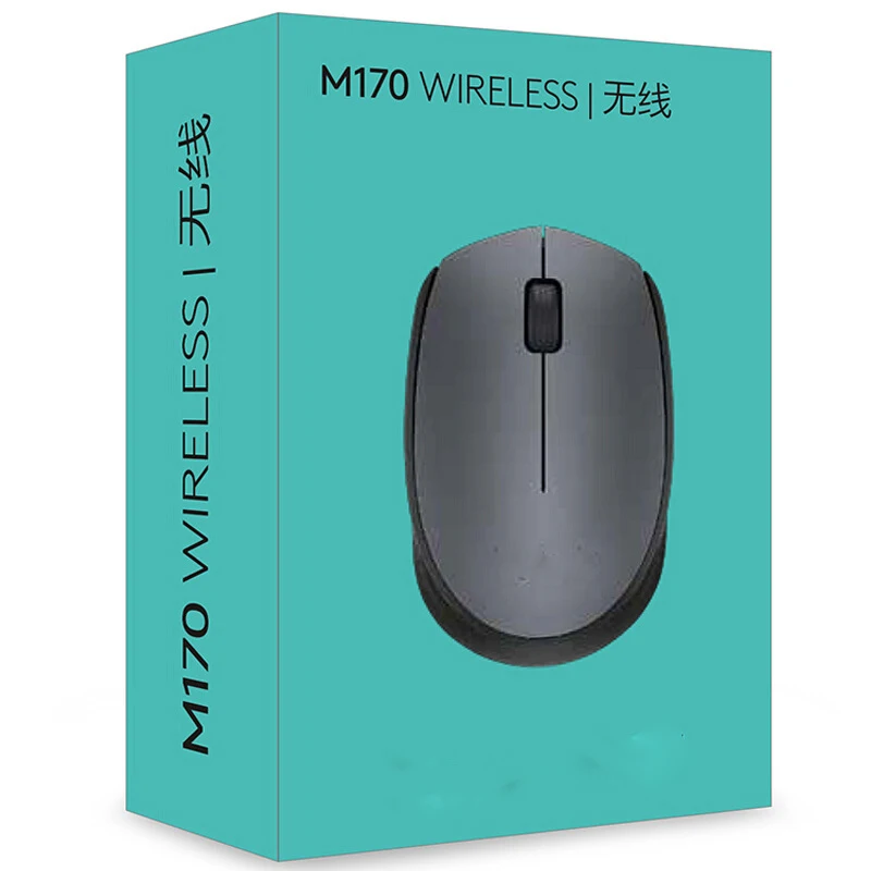 For Logitech M170 Original 1000DPI Optical Wireless Mouse USB LED Mini ...