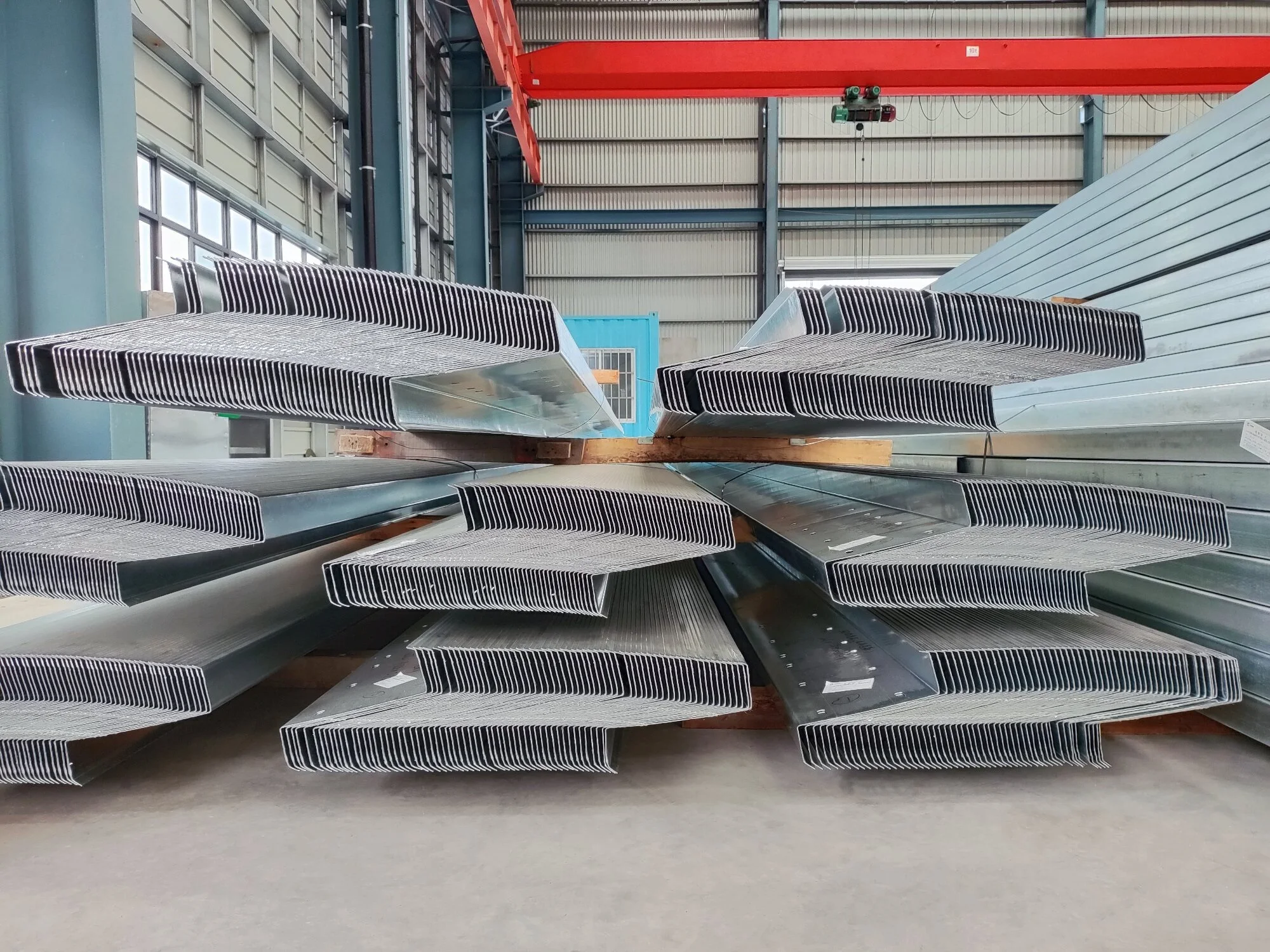 High Strength Steel Roof Lightweight Purlins Customizable Multiple ...