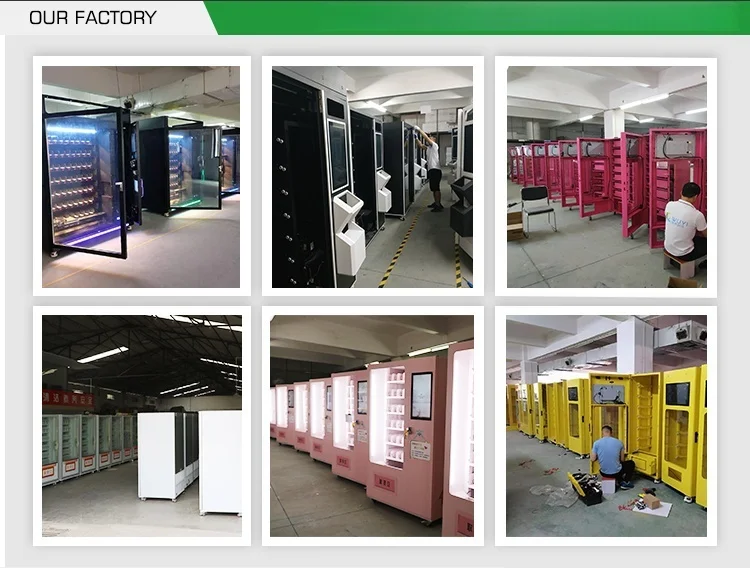 Automatic Outdoor Metal Steel Frame Elevator Fresh Food Sandwich ...