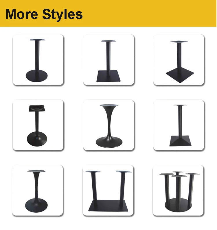 Table Leg Frame Restaurant Table Base High Quality Carbon Steel ...