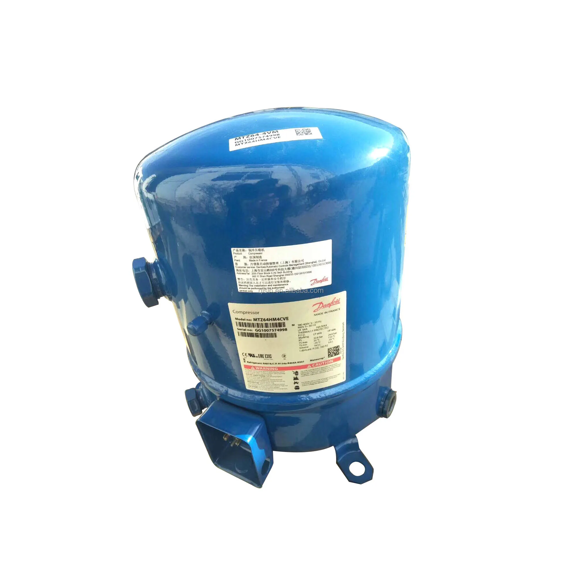 5HP Danfos Scroll Compressor Cold Room Compressor With Competitive ...