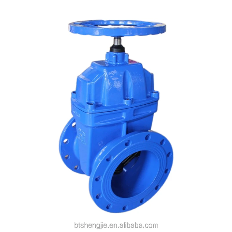 Handwheel Non Rising Stem Pn16 Dn150 Soft Seal Resilient Seated Cast ...
