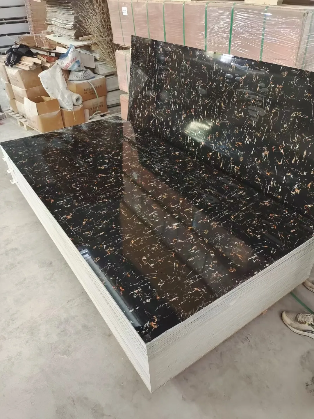 Uv Marble Sheet Pvc Boards Wall Decoration Panel Marmol Pared Marble ...