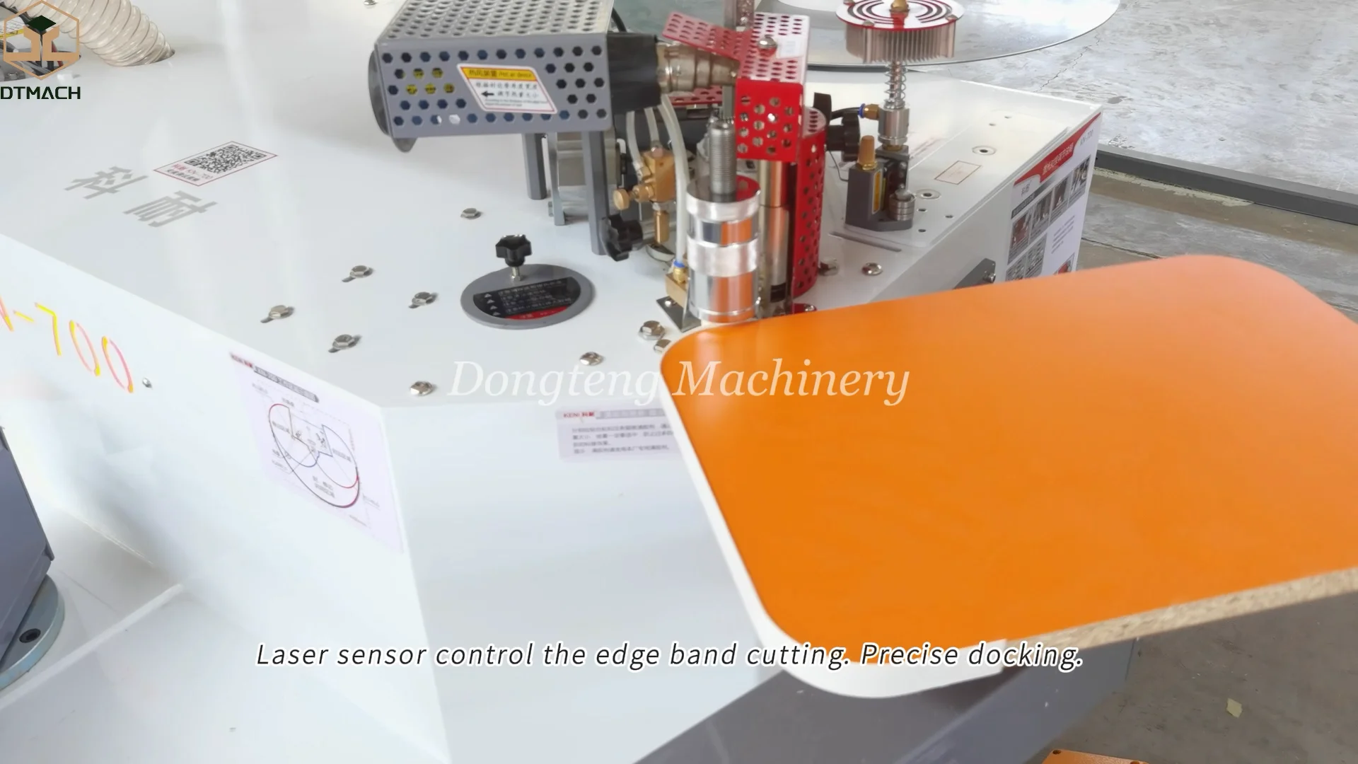Kn-700 Curved Automatic Edge Banding Machine Plywood Mdf Pvc Wood Edge ...