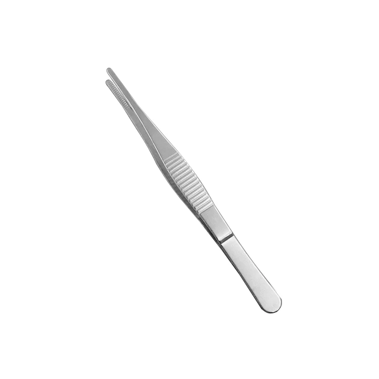 Professional Hospital Dressing Forceps Toothless Tweezers Manual ...