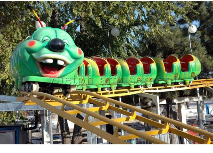 Mini Wacky Worm Roller Coaster - Funfair Rides for Kids