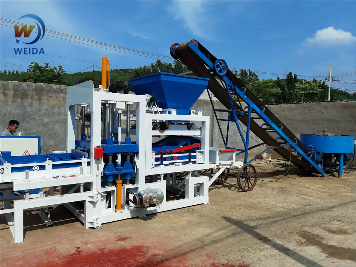 Interlocking Cement Block Maker Machine Hollow Concrete Block Moulding ...