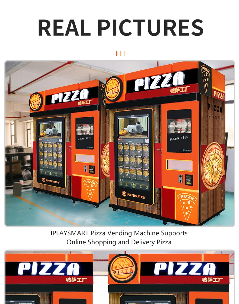 Smart Fully Automatic Pizza Making Vending Machine