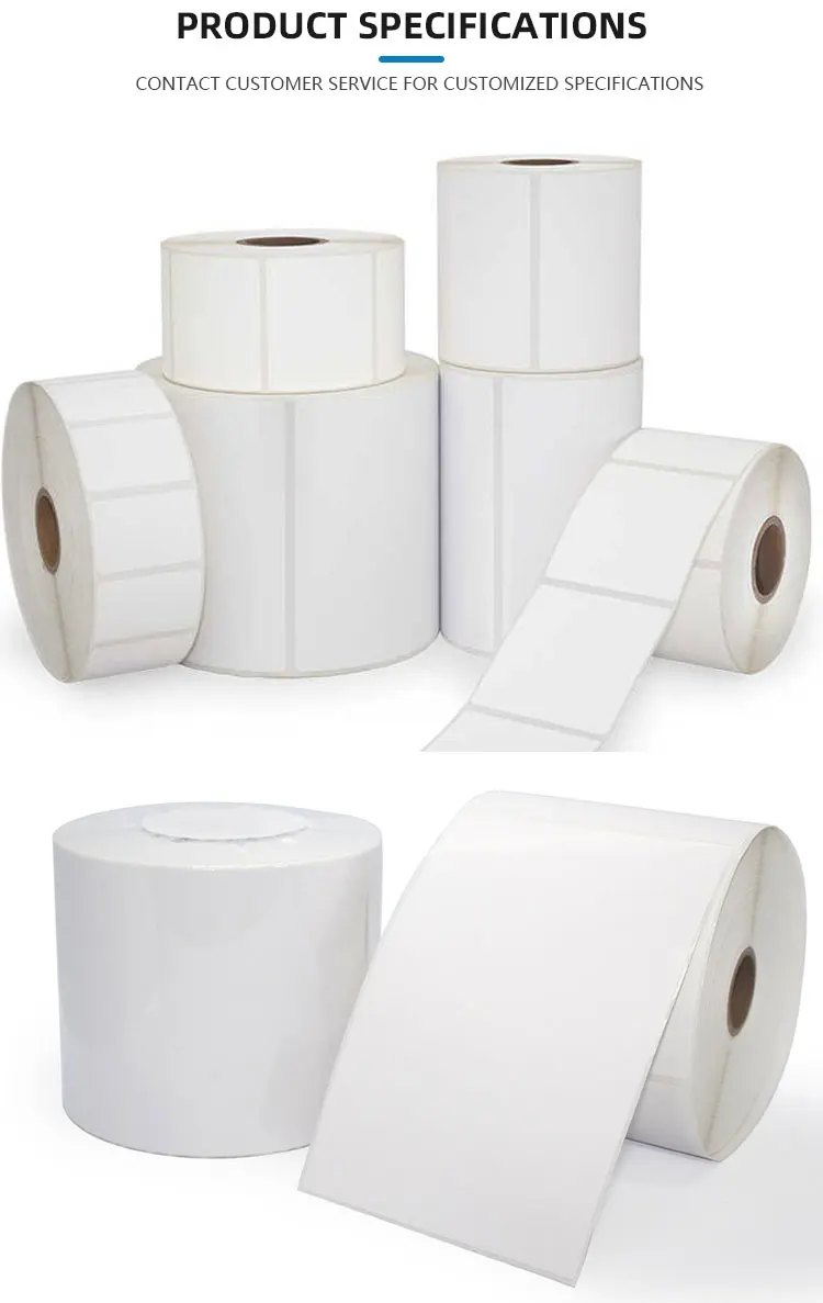 4 X 6 Direct Blank Color Thermal Printer Barcode Sticker Label ...