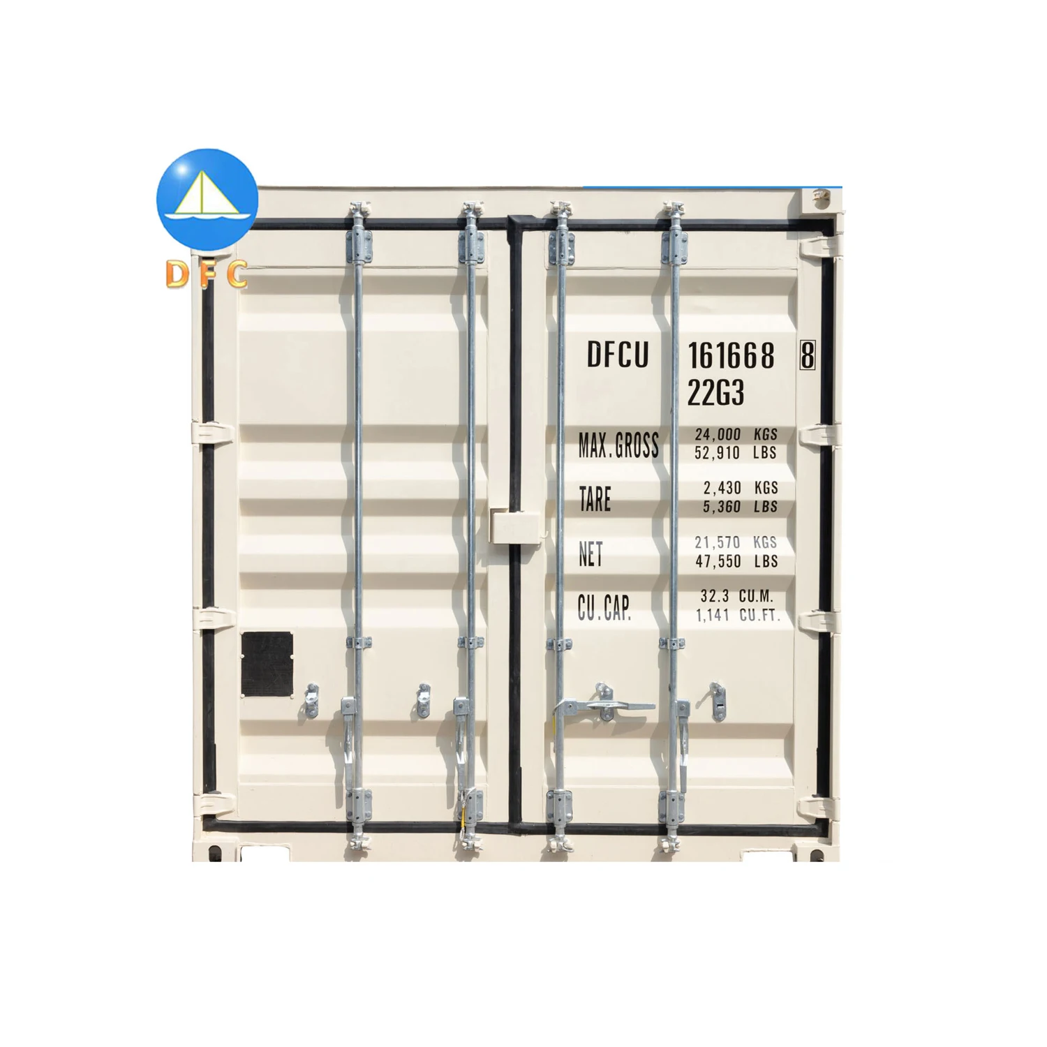 Customizable Designed Double Doors Efficient Loading Containers High ...