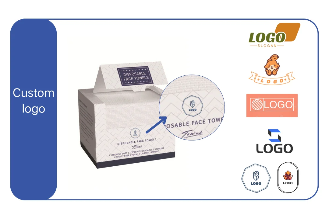 Eco-friendly Biodegradable Cotton Tissues Disposable Facial and Hand ...