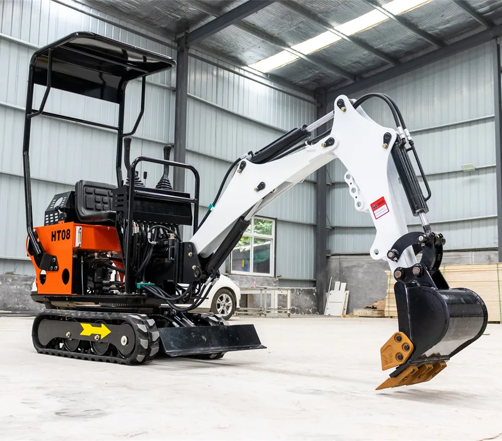 New Design 0.8t Digging Machine Hydraulic 0.8t Mini Excavator Towable ...