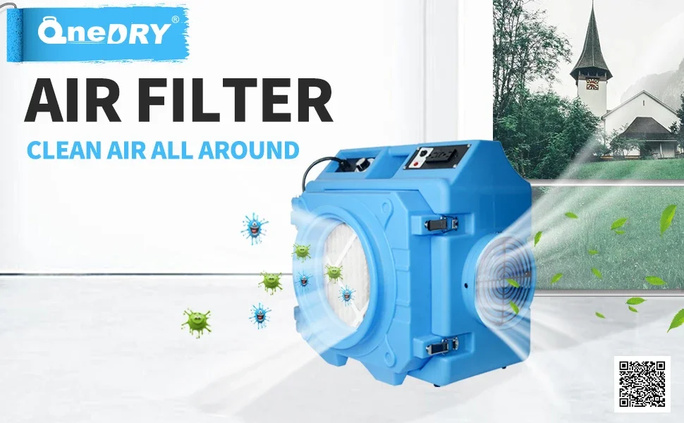 Portable Industrial Humidifier Air Purifier with HEPA Filter