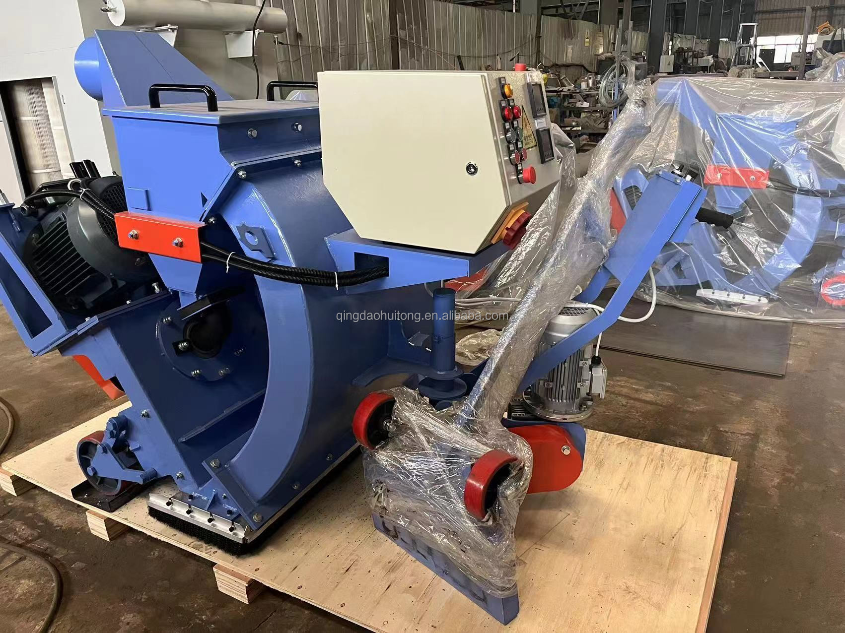 Horizontal Floor Concrete Pavement Shot Blasting Machine For Sale - Buy ...