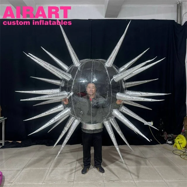Transparent Inflatable Ball Costume - Perfect for Parades